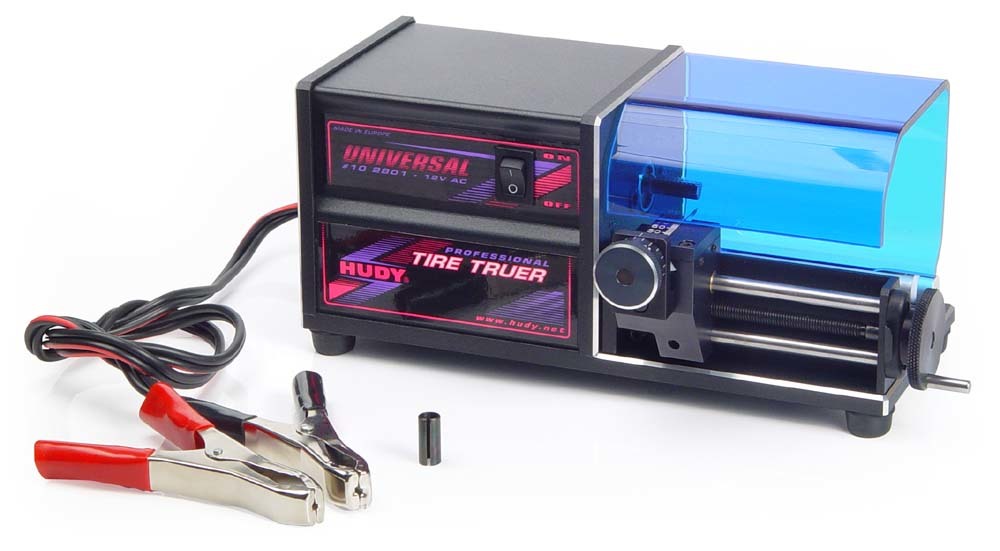 DY102801 HUDY UNIVERSAL TIRE TRUER - 12 V 1/10 , 1/12 @ €294.79 | RC DisCo