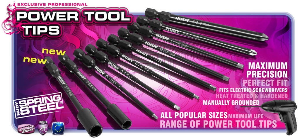 HUDY DY175571 POWER TOOL TIP SOCKET 5.5 x 90 MM @ €10.68 | RC DisCo